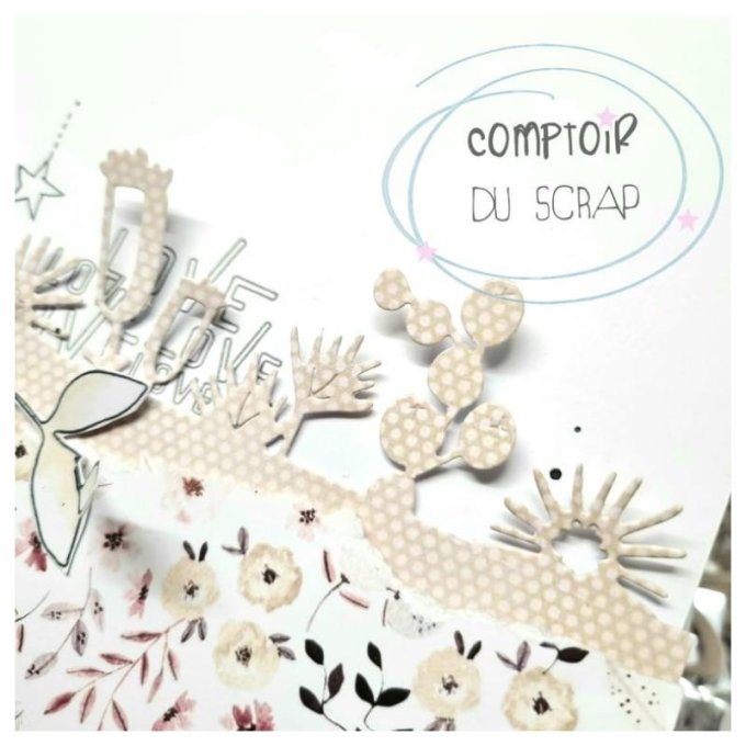Dies & Matrice de découpe Fleurs - Comptoir du scrap